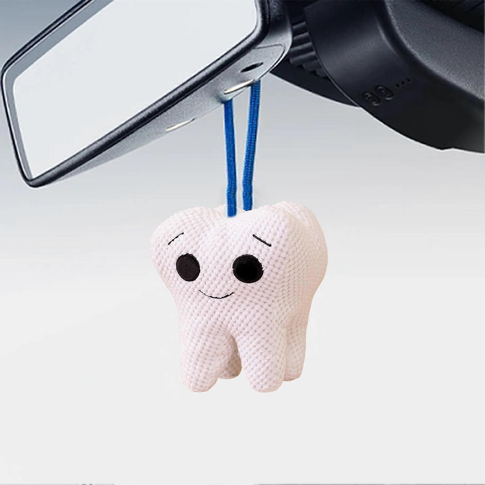 Cartoon Tooth Doll Stuffed Plush Tooth Shape Doll White Tooth Funny ...