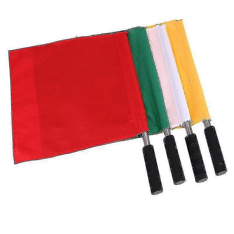 46X39CM Geel-Rood-Groen-Wit Vlaggen & Windzakken 4st Handbediende Vlag ...