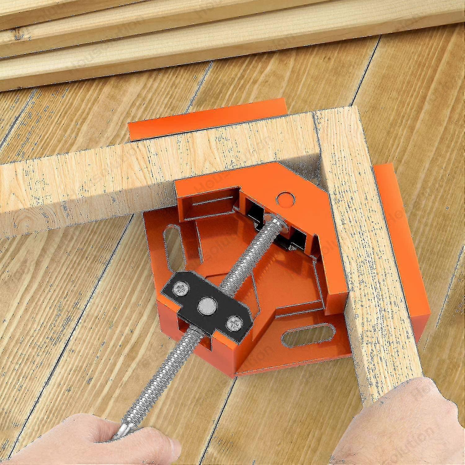 Right Angle Clamp, Aluminum Alloy 90 Degree Angle Clamp With Handle ...