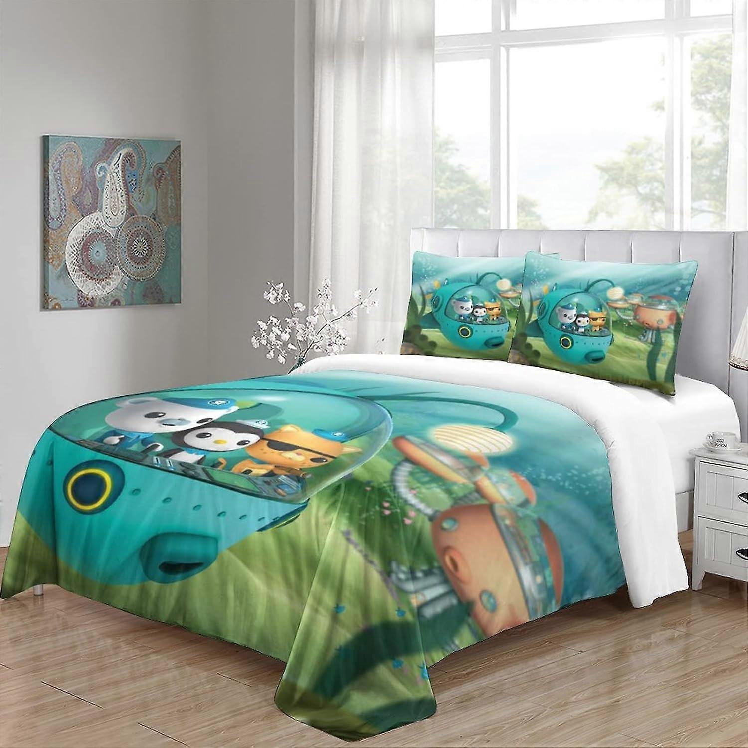 The Octonauts 3D Printed Bedding Set Cartoon Duvet Covers Set ...