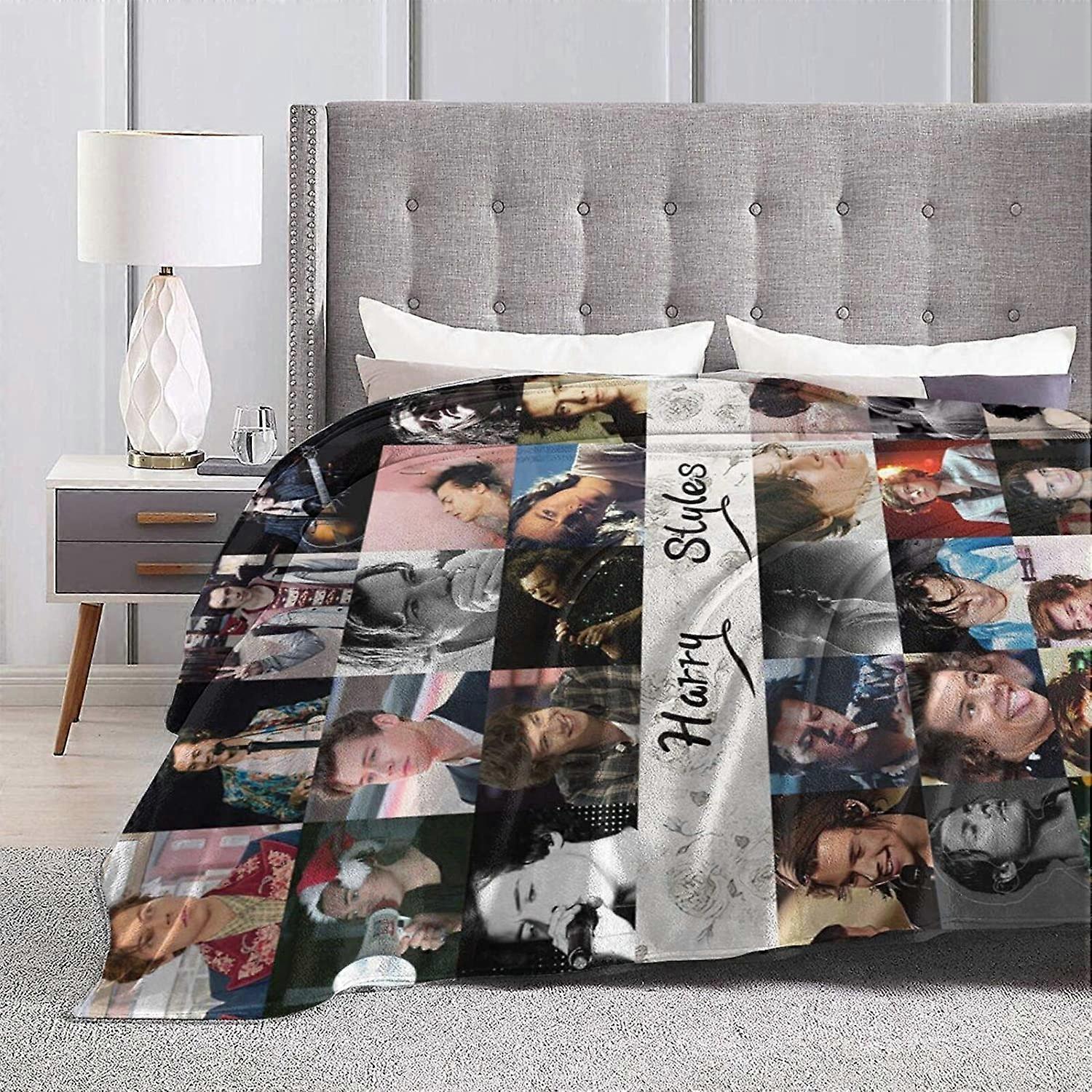 Harry Ultra Styles Soft Blanket Fleece Light Comfortable Flannel Warm ...