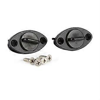 Universal Drain Plug Kit 2 Plugs Bung w/ Screws for Canoe Boat Dinghy ...