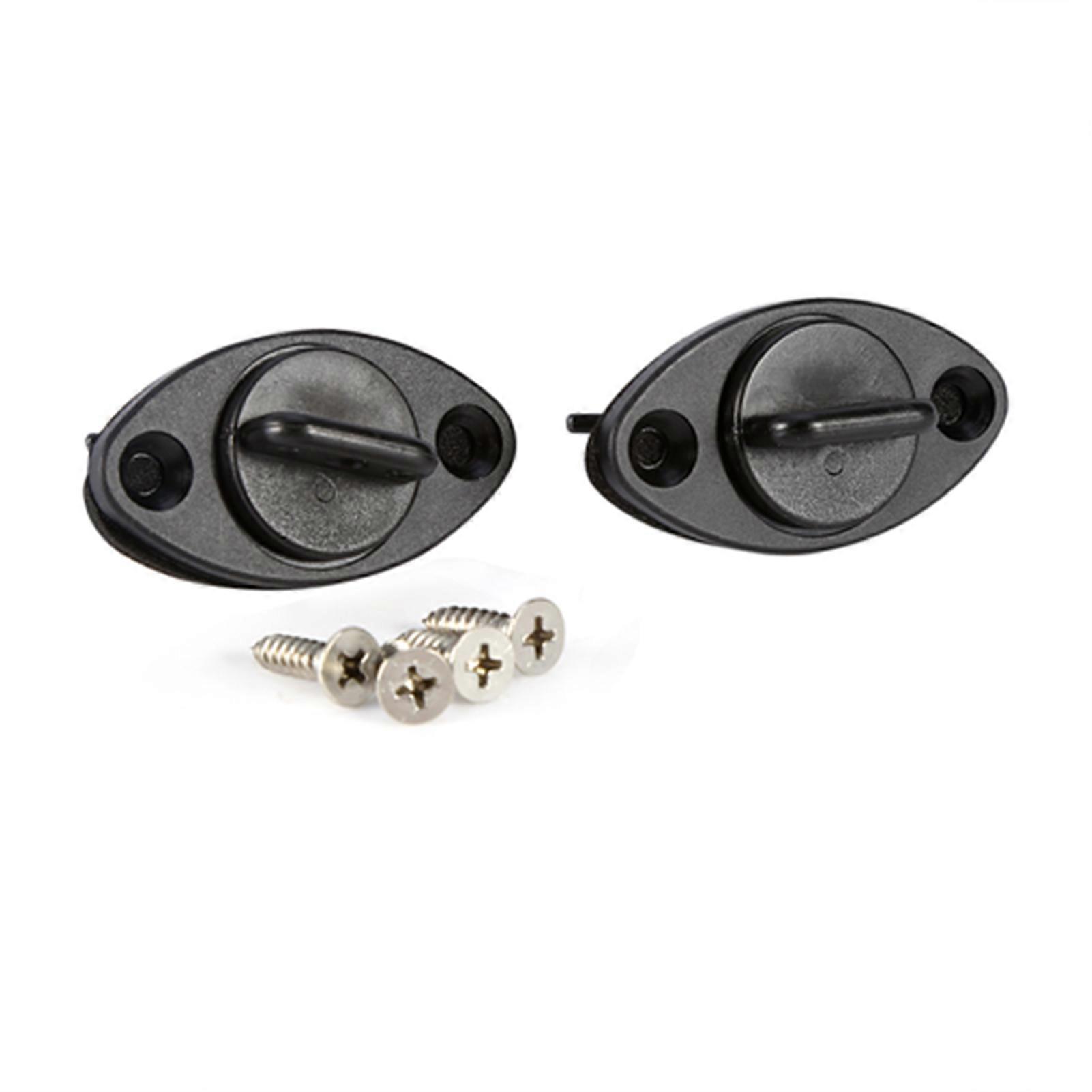 Universal Drain Plug Kit 2 Plugs Bung w/ Screws for Canoe Boat Dinghy ...