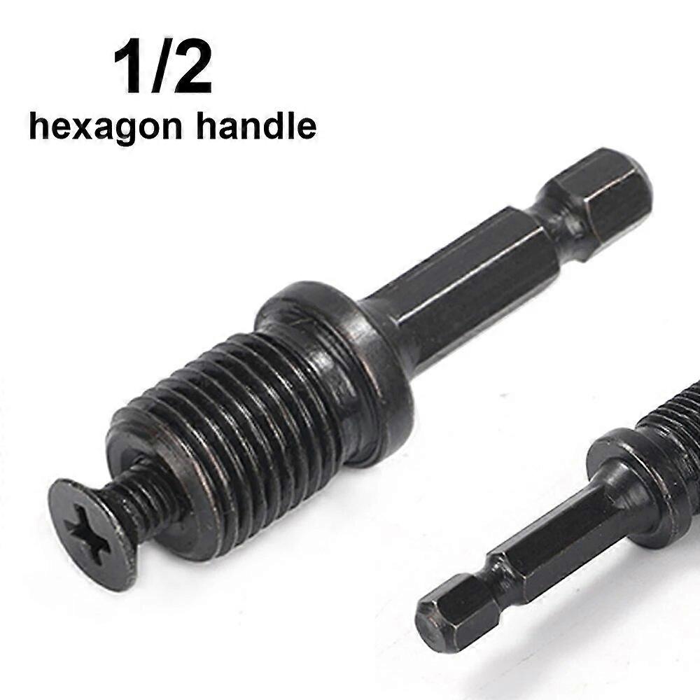 1/2 20UNF Hexagon Connecting Rod Adapter Hex Male Thread Screw Drilling ...