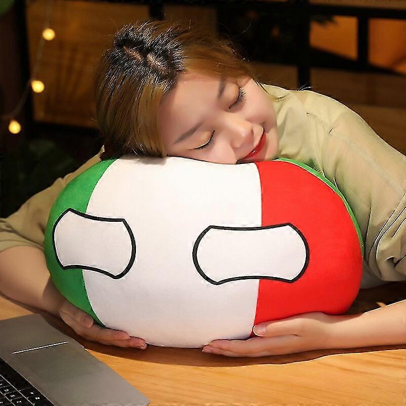 10 -30cm Cute Poland Ball Plush Toy Stuffed Soft Anime Country Ball ...