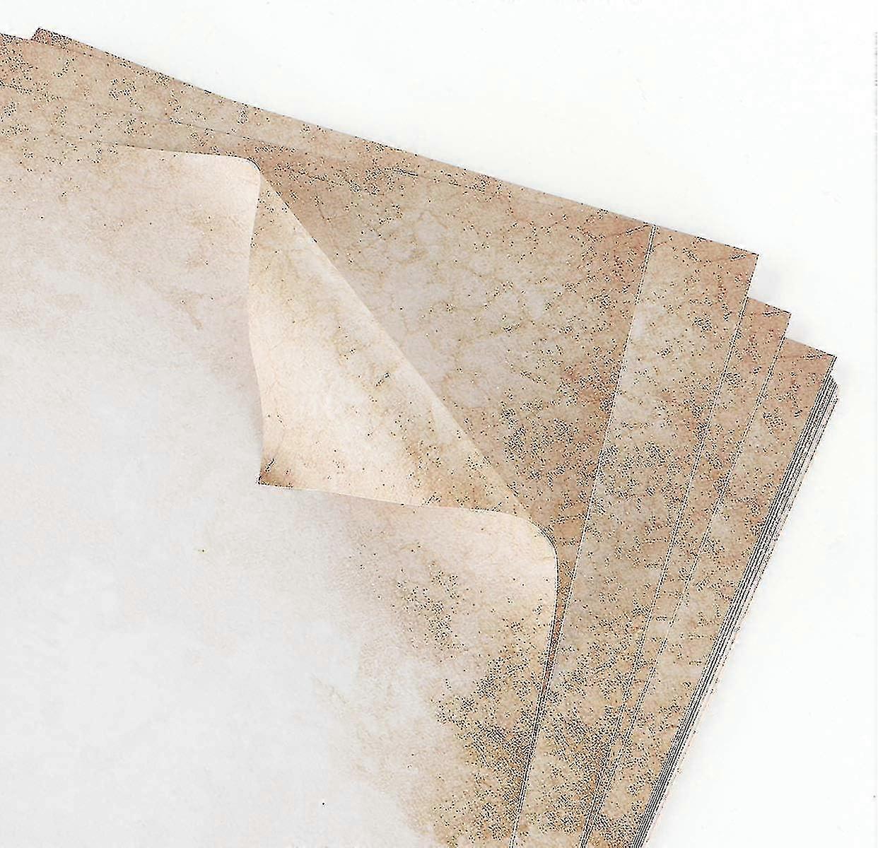 100 Sheets Of Writing Paper With Pattern Old Paper Din A4 120 G/m ...