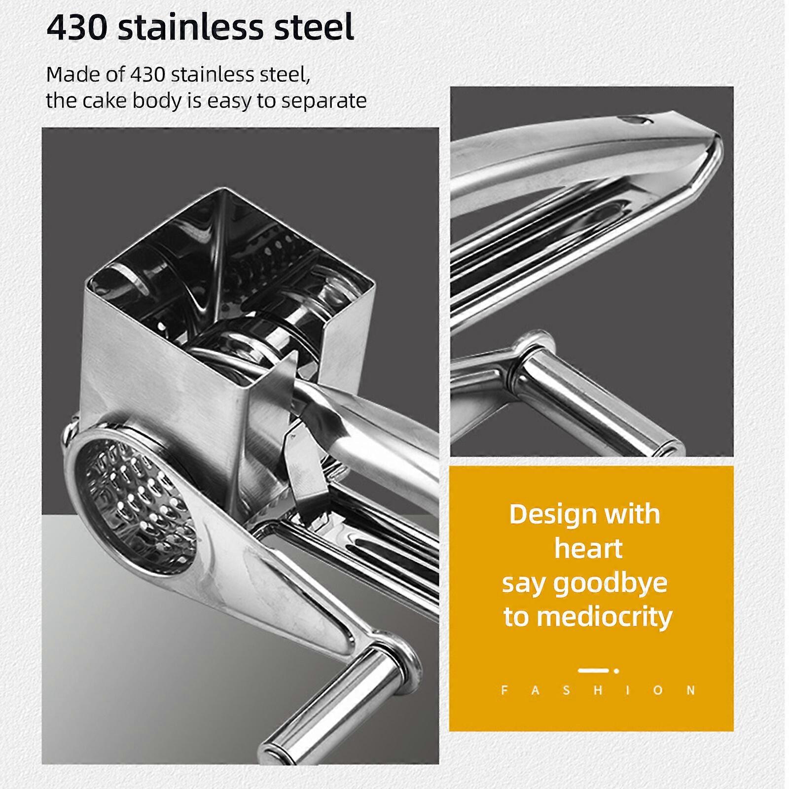 Promotion Professional Rotary Cheese Grater Stainless Steel Heavy-duty ...