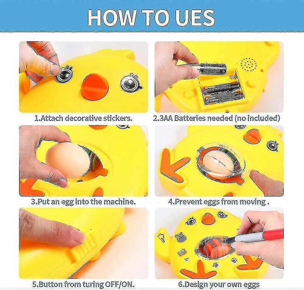 Easter Egg Machine, Easter Egg Decorator Kit, Diy Easter Egg Decorating ...