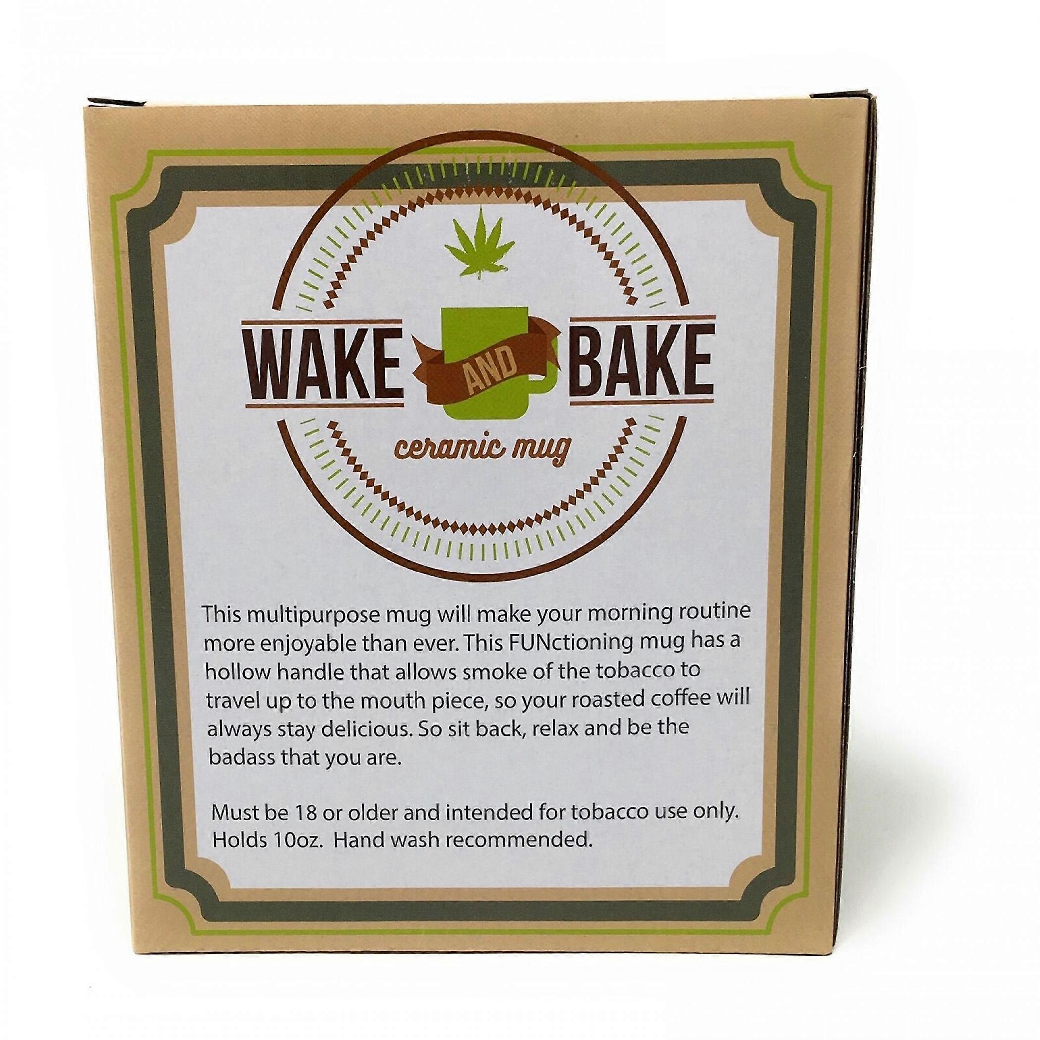 Wake & Bake 10-Ounce Multipurpose Mug | Fruugo UK