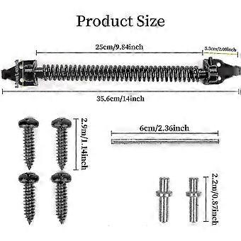 Self Closing Gate Spring Hardware Adjustable Metal Spring Closure For ...