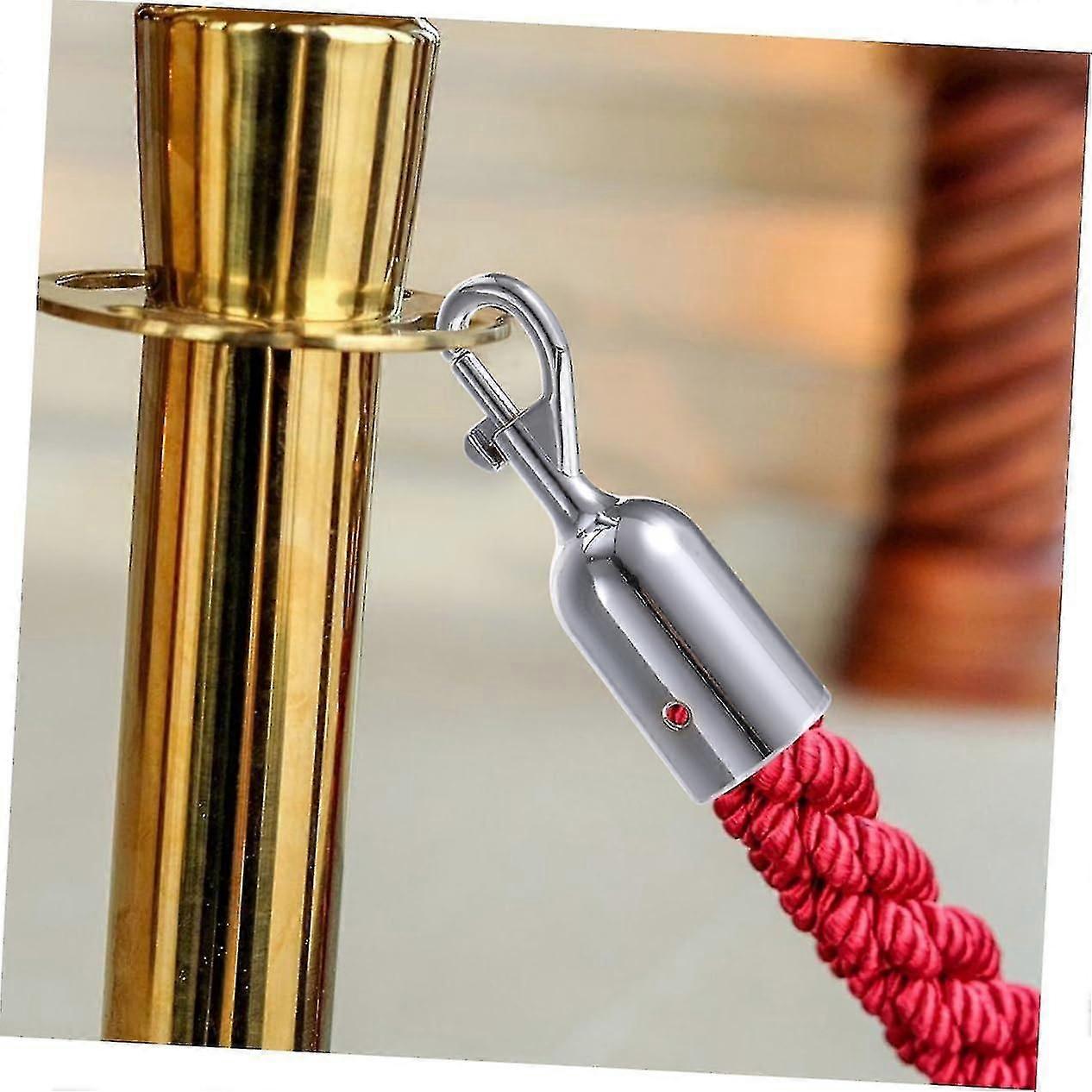 Aluminum Fence Rope End Cap with Hook, 2pcs Lanyard Struts Hooks, Cord ...