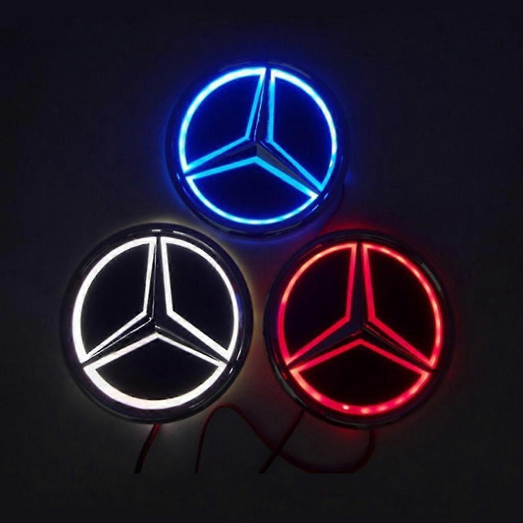 Led Emblem Light Rear Sticker 4d Logo Light Car Styling Led Insignia ...