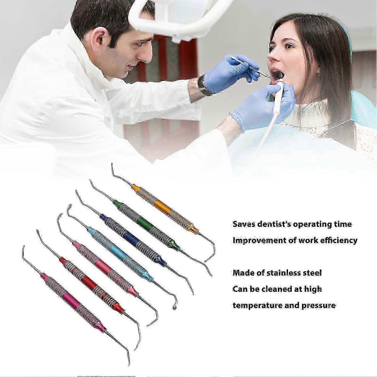 7Pcs Stainless Steel Sinus Lift Elevators Dental Implant Surgical ...