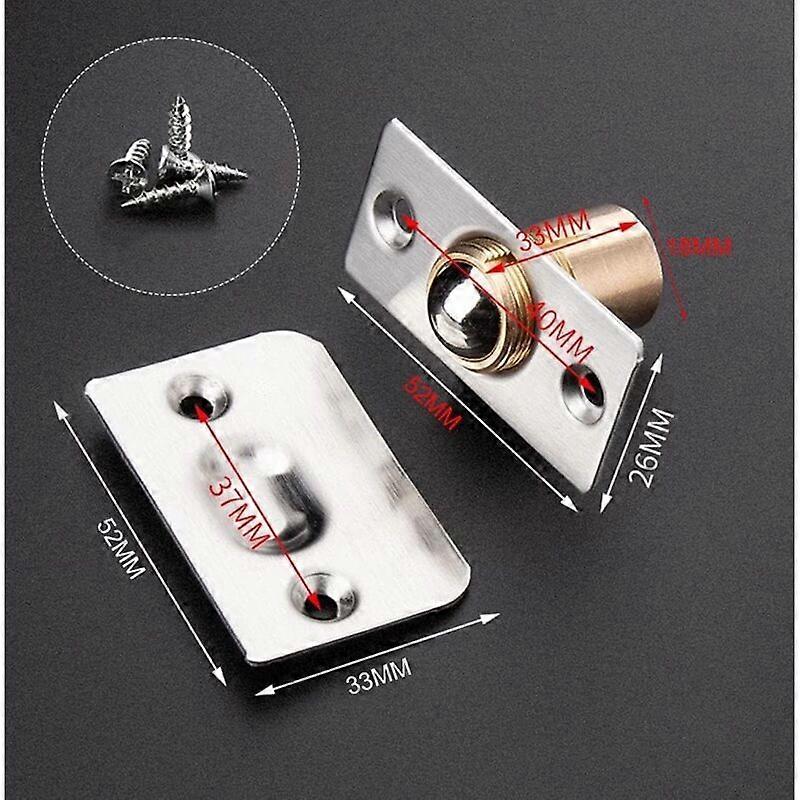 2 pieces of ball locks, stainless steel ball locks with screws ...