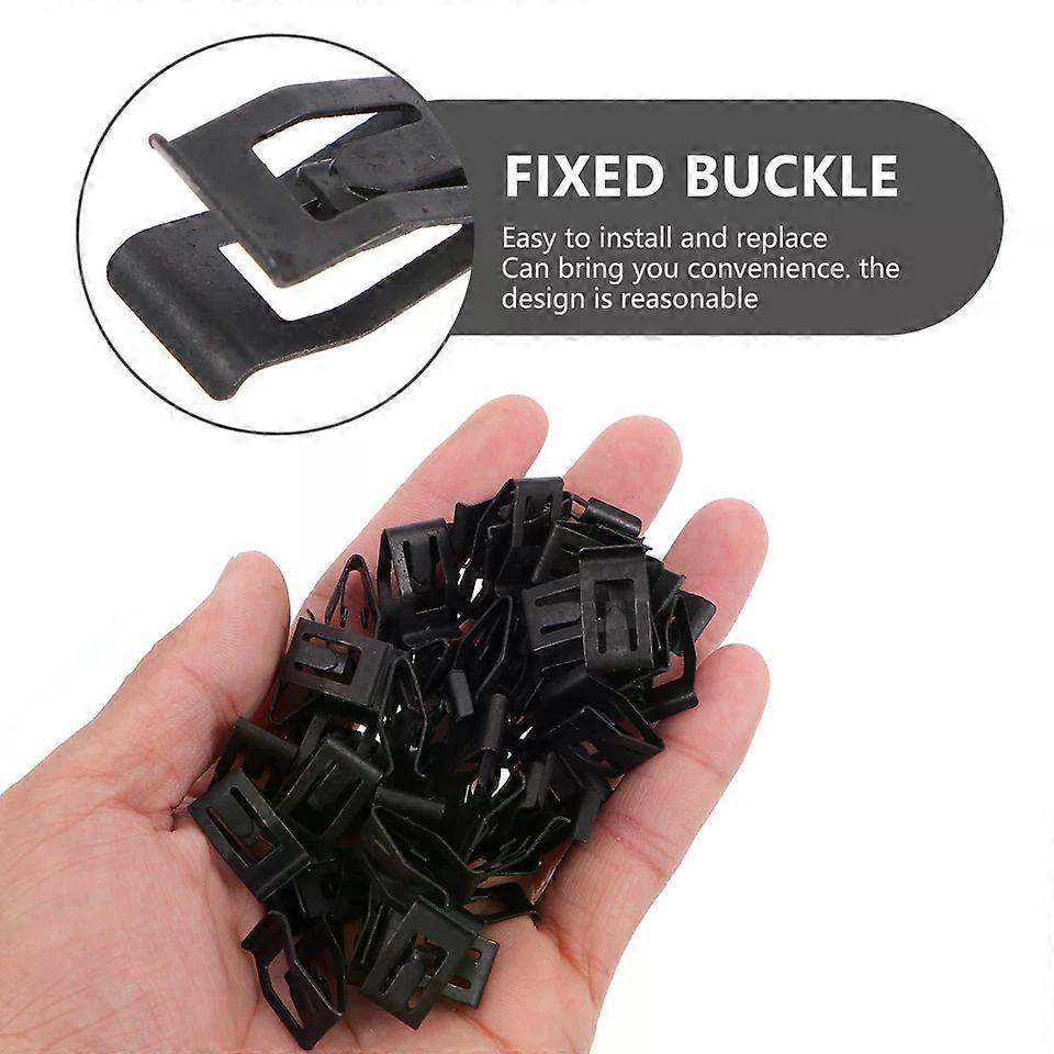 Metal Retainer Clips, 50 Pcs Metal Car Interior Fasteners for Door ...