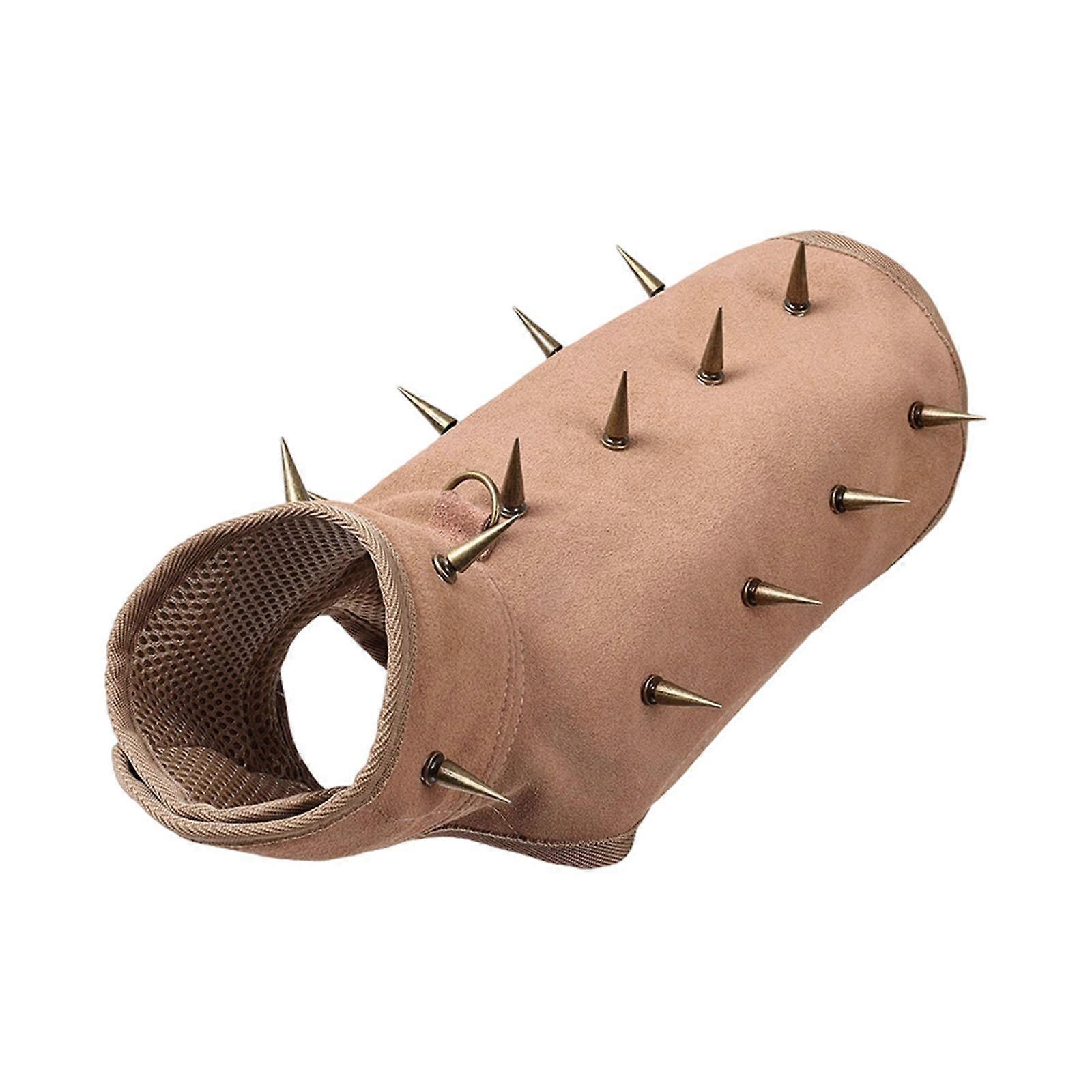 Protective Dog Vest with Spiked Rivet,Easy to Wear,Lightweight Anti ...