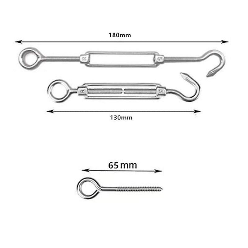30M Cable Railing Garden Wire Kit Wire Fence Roll Kit/outdoor String Light Suspension Kit, Cable ...