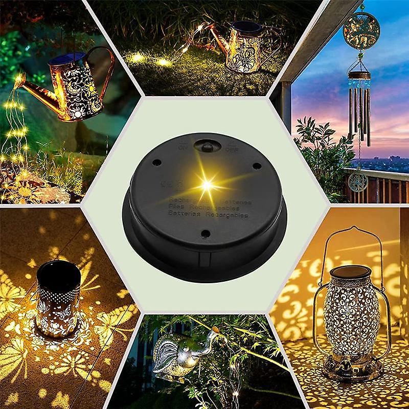 1 Pack Big Solar Light Replacement Top For Outdoor Hanging Lanterns ...