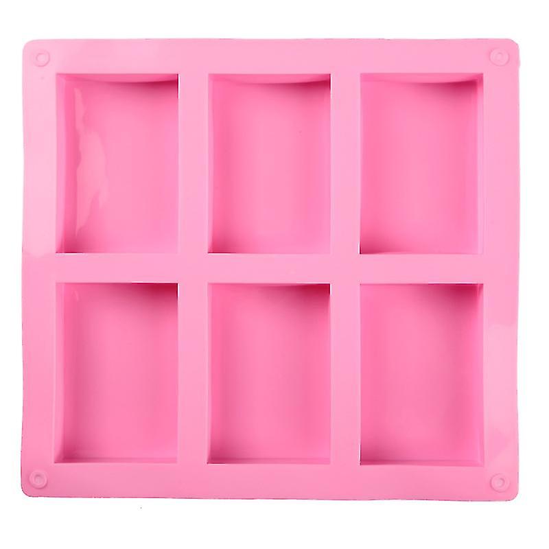 6 Cavity Large Rectangle Silicone Mold, 1 Pcs Energy Bar Baking Machine ...