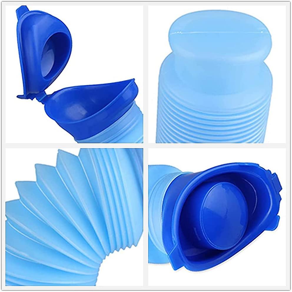 Collapsible Urinal, 750ml Men's Women's Portable Mobile Toilet Potty ...