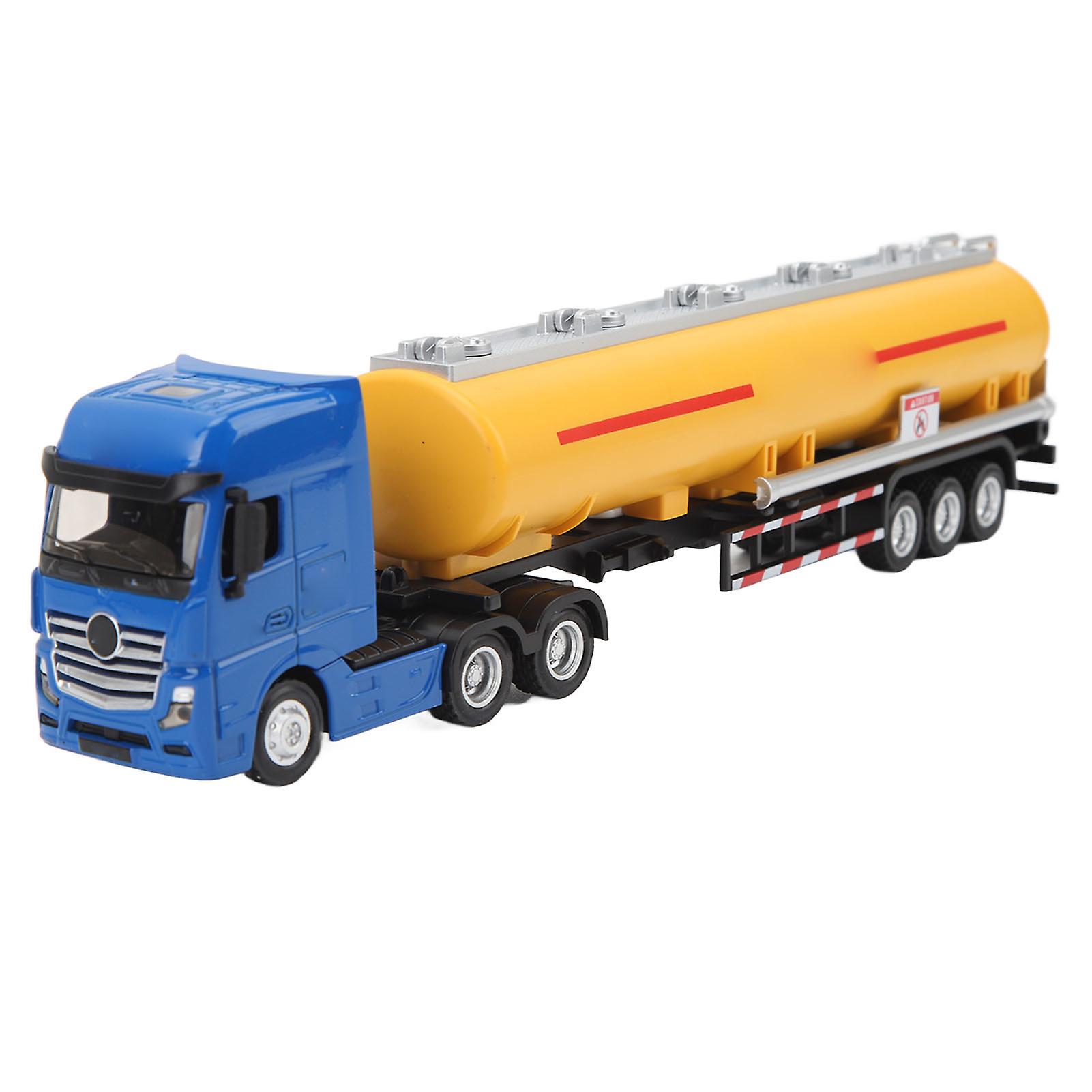 Oil Tanker Truck 1:50 Tractor Trailer Toy Transport Vehicles Truck ...