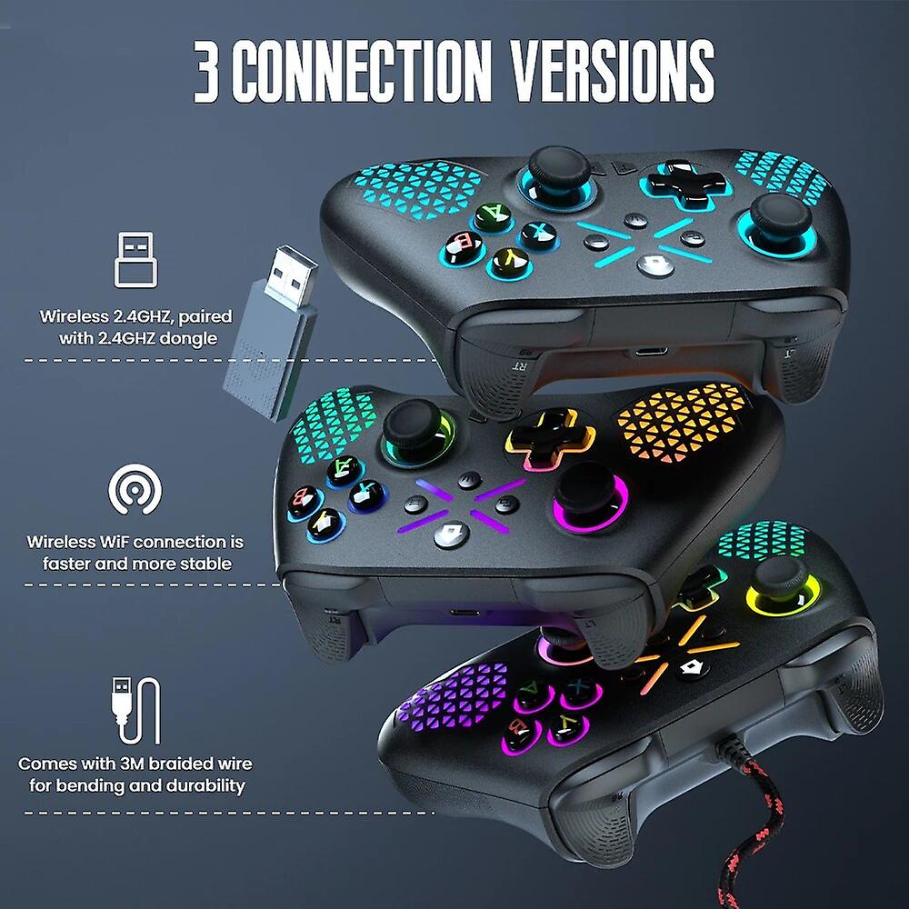 Wifi For Xbox One/series/ios/android Gamepad For Bluetooth Mac Wireless ...
