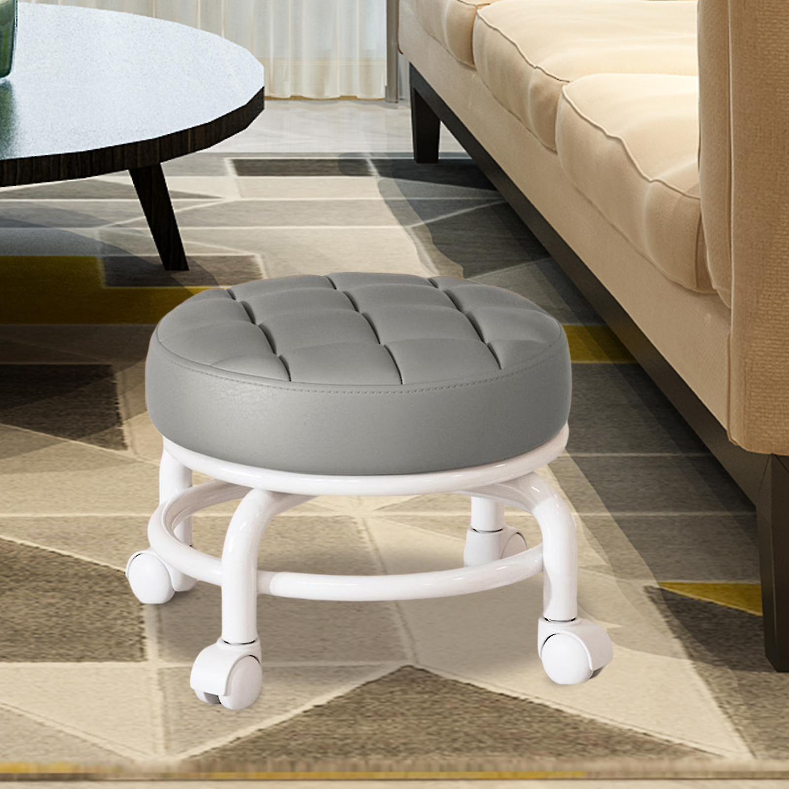 360 Rotating Roller Stool Housework Stool Movable Stool Low Noise ...