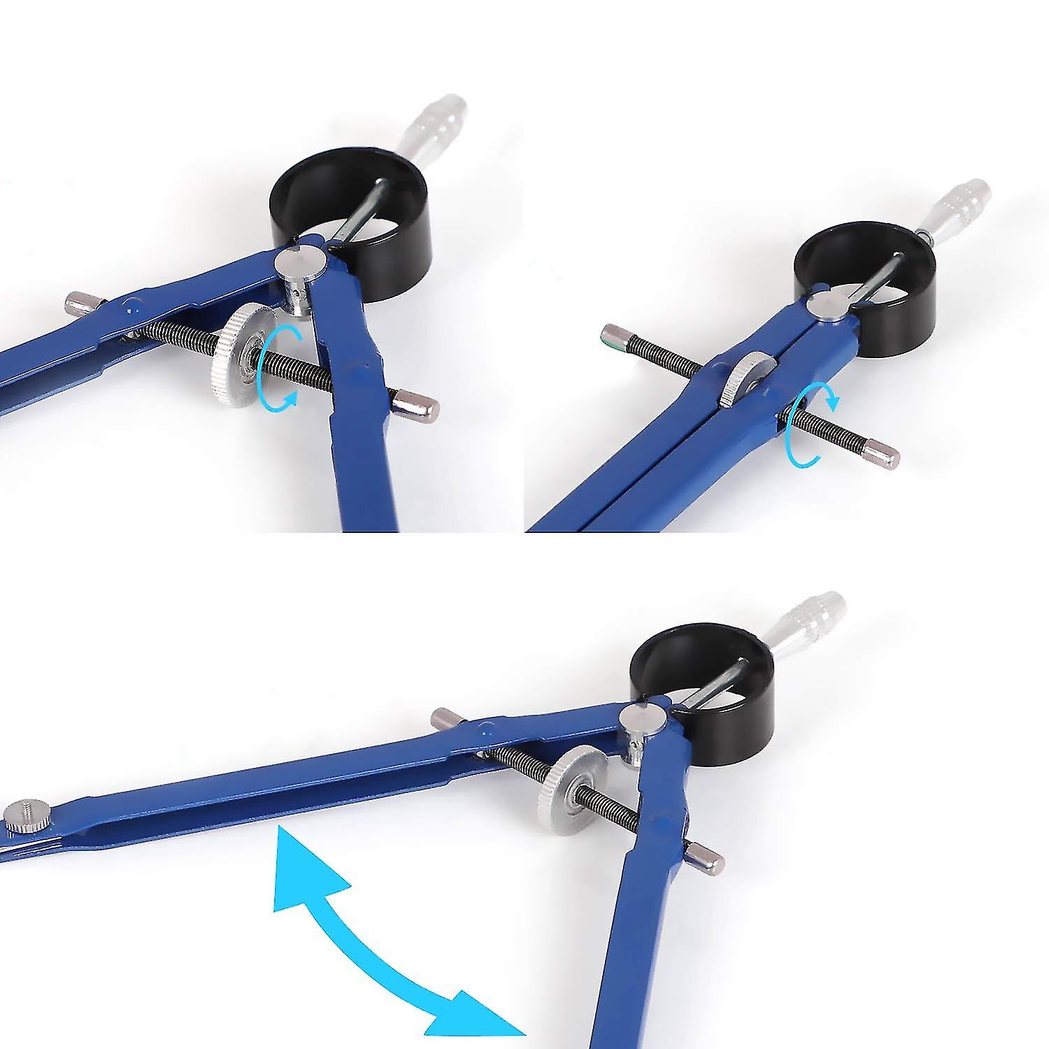 Professional Compass, Compass Geometry Set With Lock, Math And ...