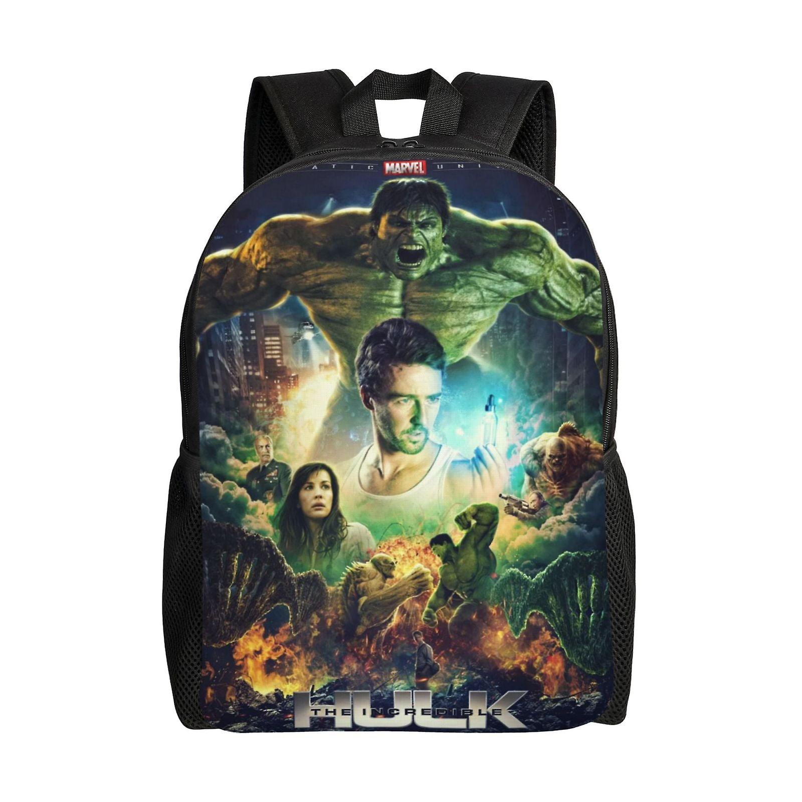 Hulk Kid Backpack School Bag Elementary Students Bookbags | Fruugo UK