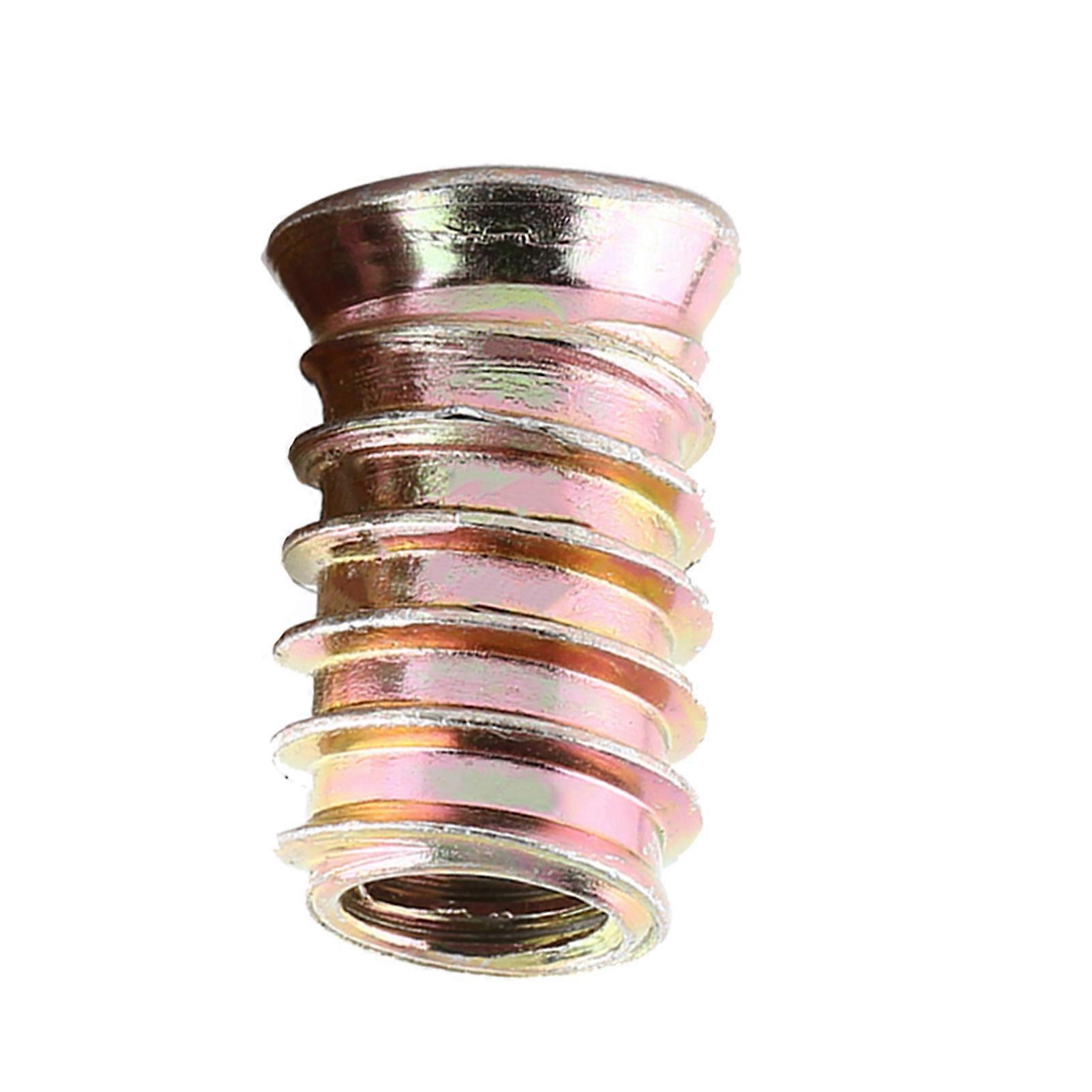 Wood Furniture Carbon Steel Hex Socket Drive Insert Nuts Threaded (M10 ...