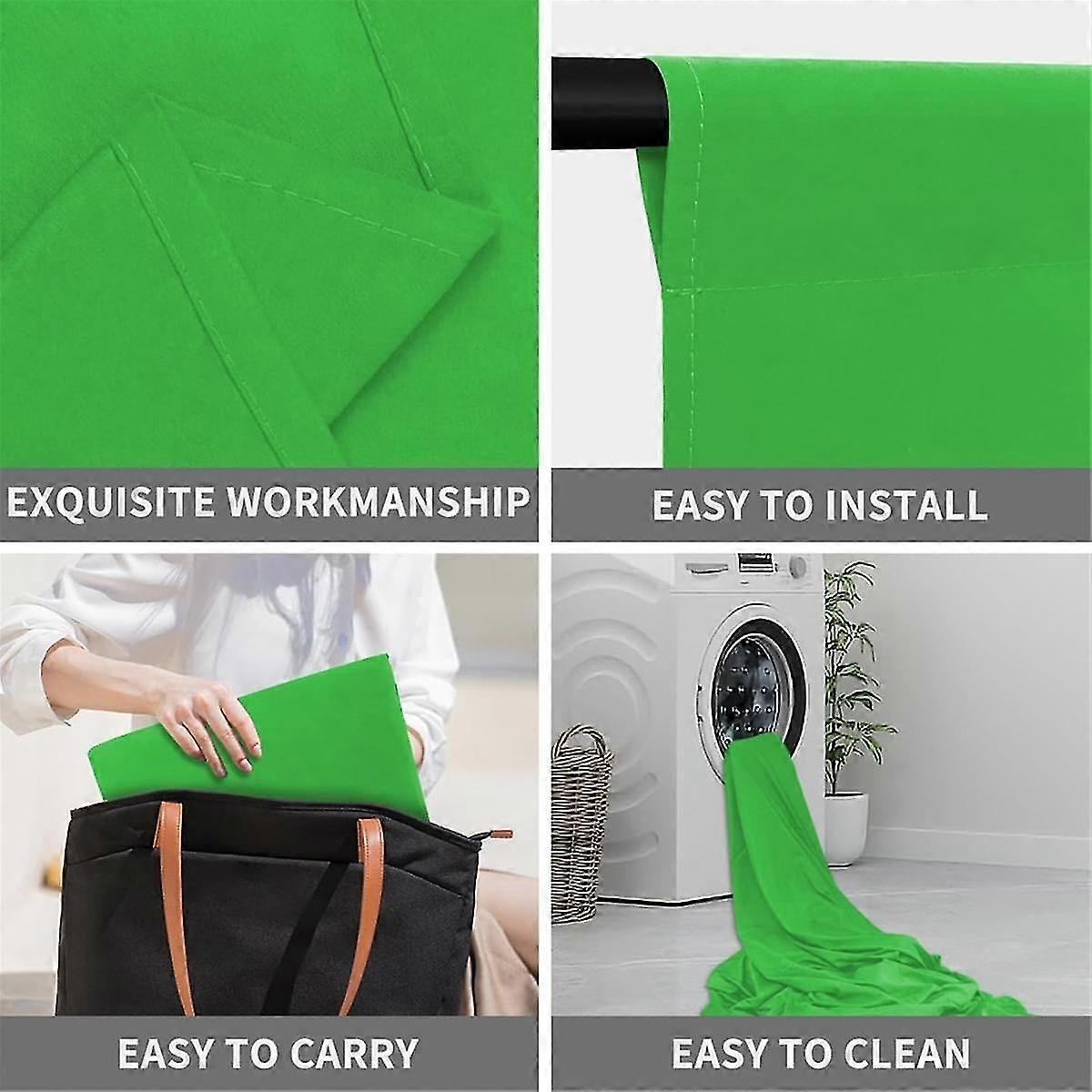 For Green Photo Studio Backdrop Screen Non-Gloss High Density Solid ...