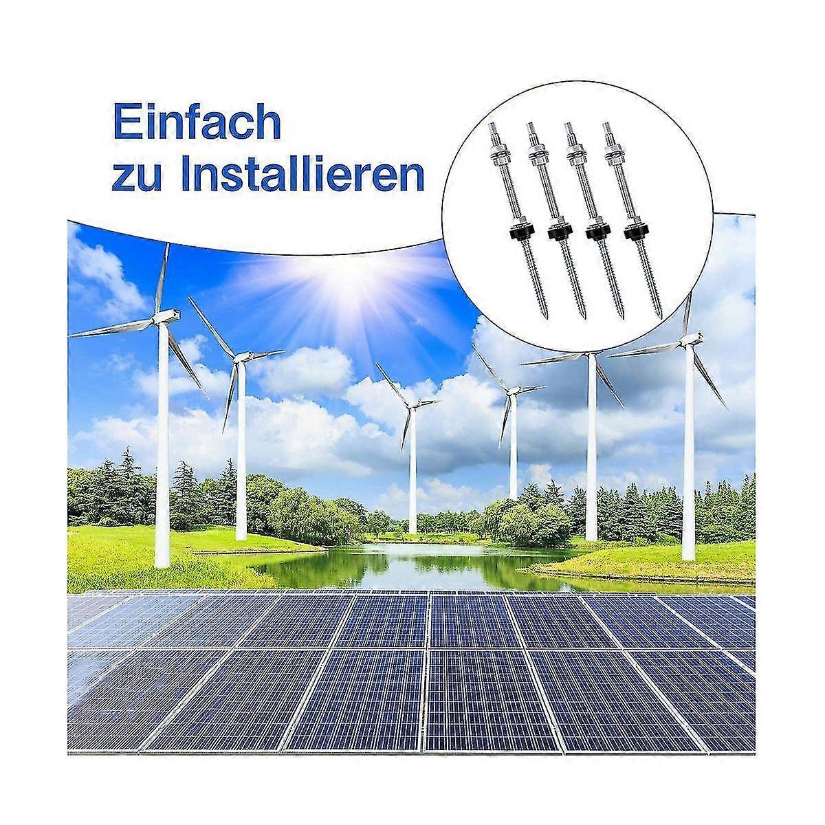 Hanger Bolts, M10 X 200 Mm, Pre-assembled, V2a, Height-adjustable, For ...