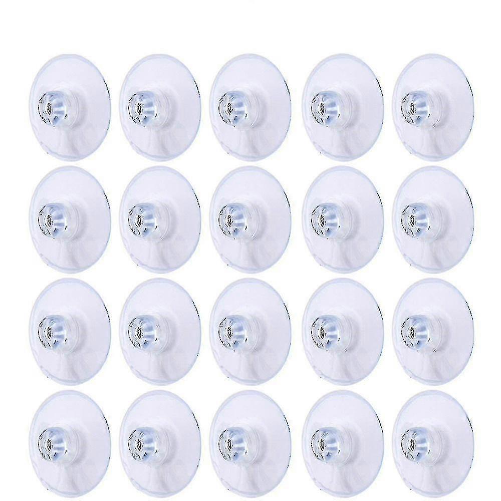 20 Packs 45mm Large Suction Cup Pvc Plastic Sucker Pads Without Hooks ...
