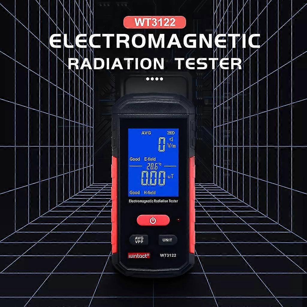 Electromagnetic Field Radiation Detector Tester Emf Meter Rechargeable ...