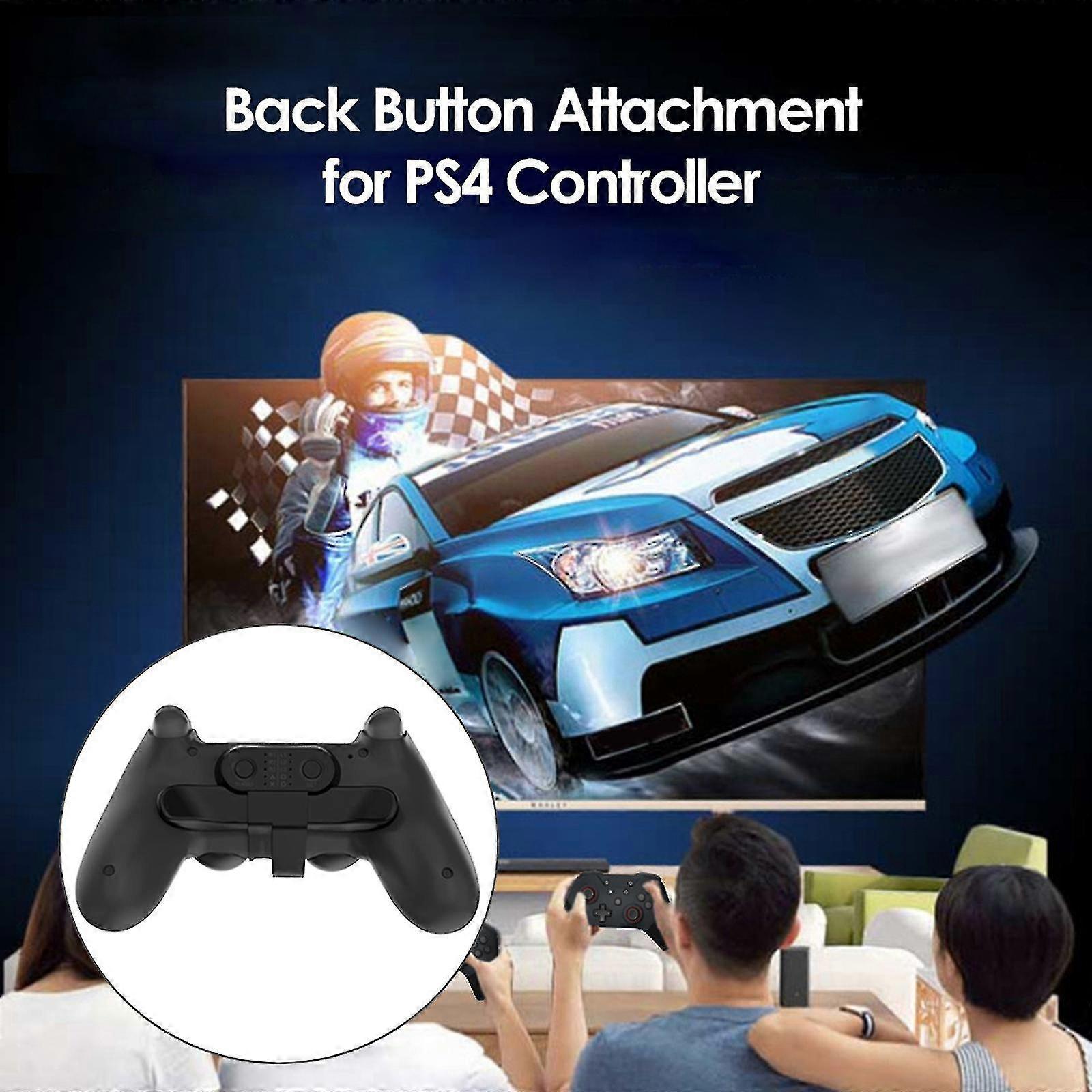 Ps4 Back Clip Extender Black, Ps4 Controller Paddles Back Button Attachment/turbo Function Fps ...