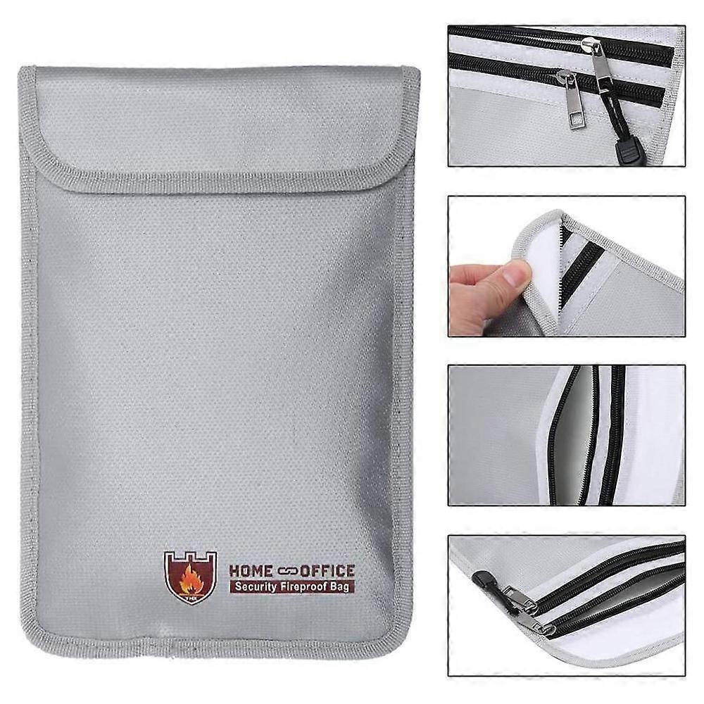 Fireproof Document Bag, Fireproof and Waterproof Envelope Holder ...