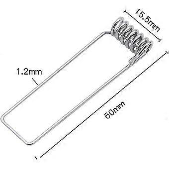 20Pcs GU10 Mounting Frame Spring Clamp Clips 60mm Diameter Spring ...