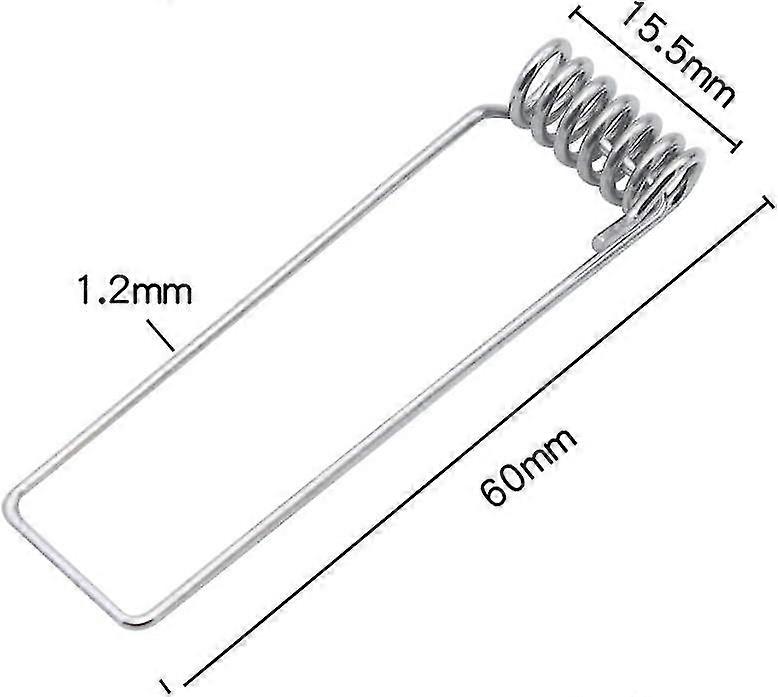 20Pcs GU10 Mounting Frame Spring Clamp Clips 60mm Diameter Spring ...