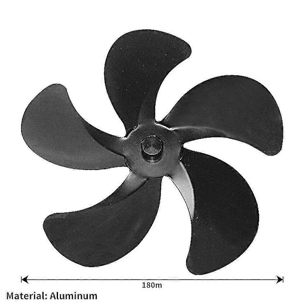 Log Burner Heat Powered Fan - Efficient Wood Stove Fan Blade for Even ...