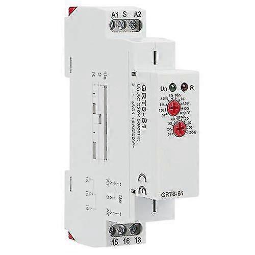 Single Function Time Delay Relay Switch - DIN Rail Relay for AC 220V ...