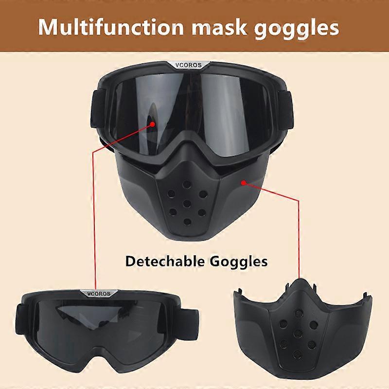 Mask Goggles Motocross Goggles For Motorcycle Shark Helmet Glasses ...