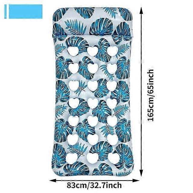 Inflatable Swimming Pool Floating Boat Adult Tropical Ieaf Swimming ...