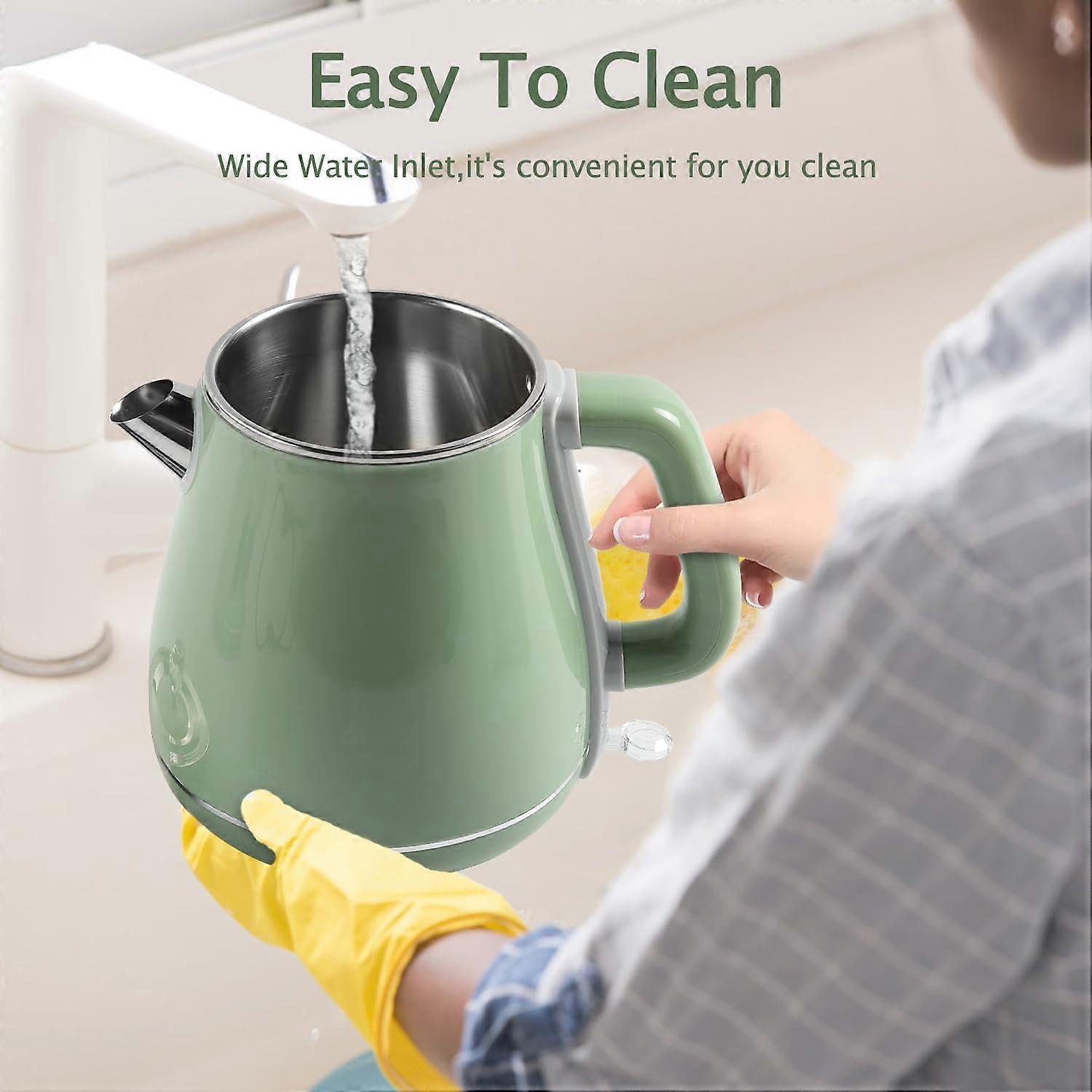 1.8L Electric Kettle,1800W Water Kettle Electric with Fast Boil, Auto ...