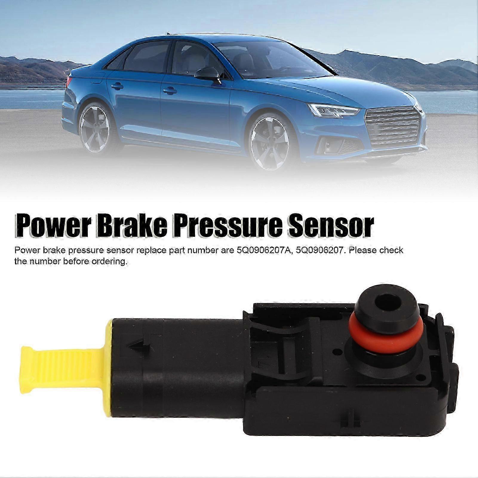Brake Booster Pressure Sensor 5Q0906207A Sensitive Compact Strong Power ...