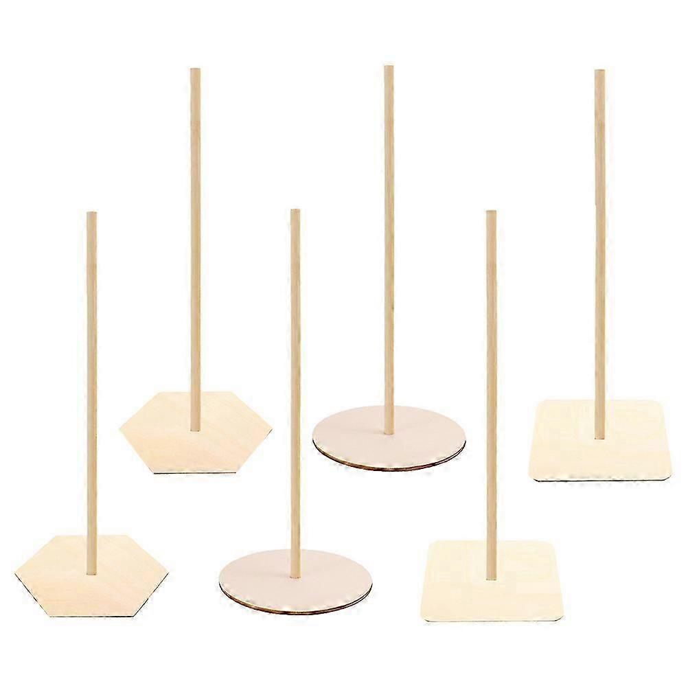 6 PCS Wedding Decor Party Donut Holder Donut Cake Stand Bagel Display ...