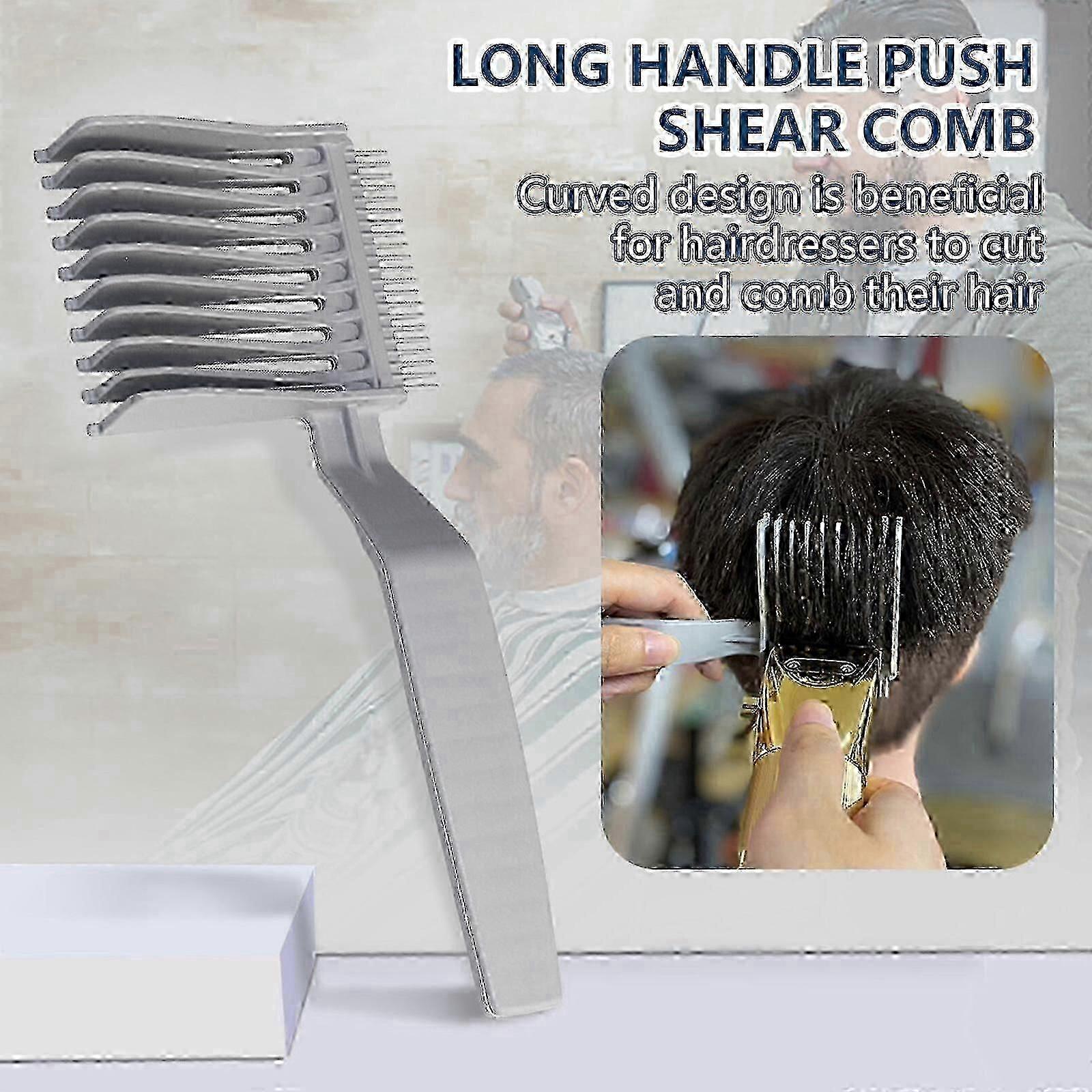 2pieces Barber Fade Combs,professional Curved Positioning Comb Set ...