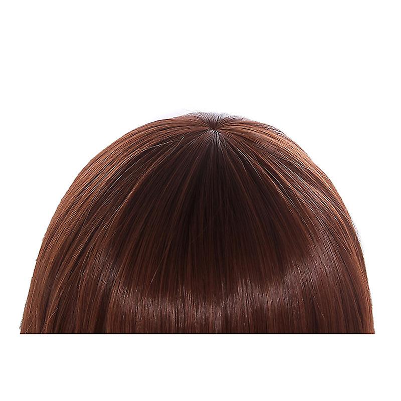 Mha ochako uraraka cosplay wigs bnha cosplay brown short heat resistant ...