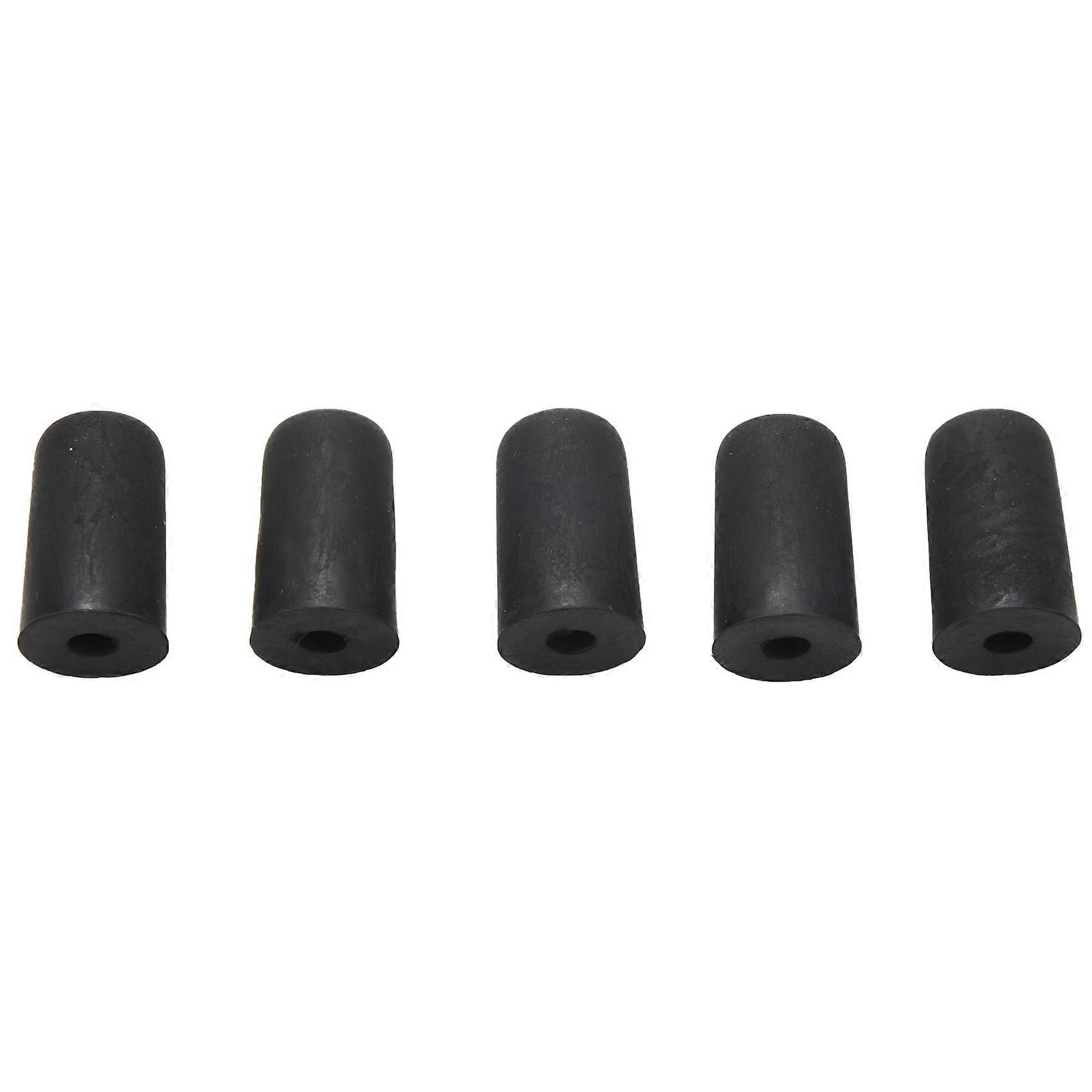 5 Pcs Cello Endpin Tip Protector Rubber Cello tail pin case Tip Cap ...