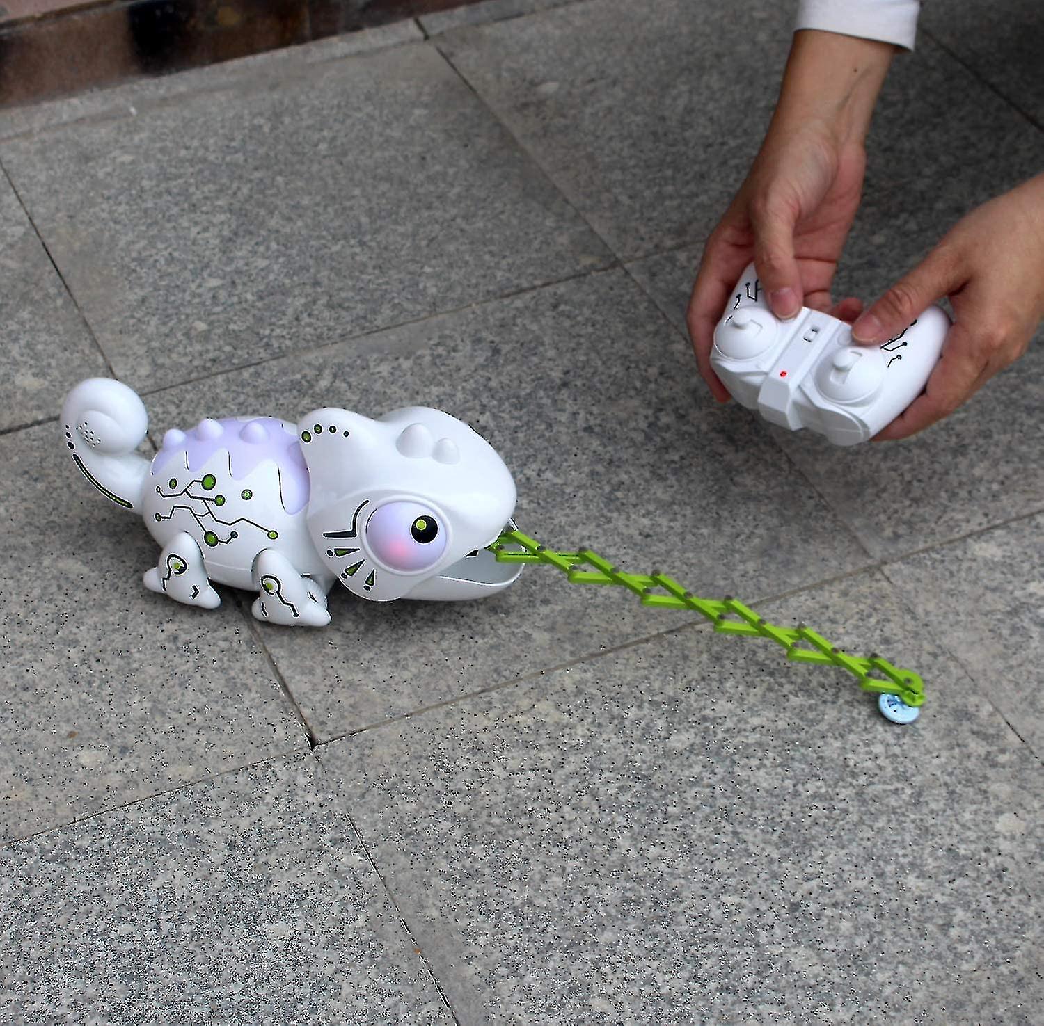 Rc Chameleon Remote Control Animal Toy Electric Lizard Electronic Pets ...