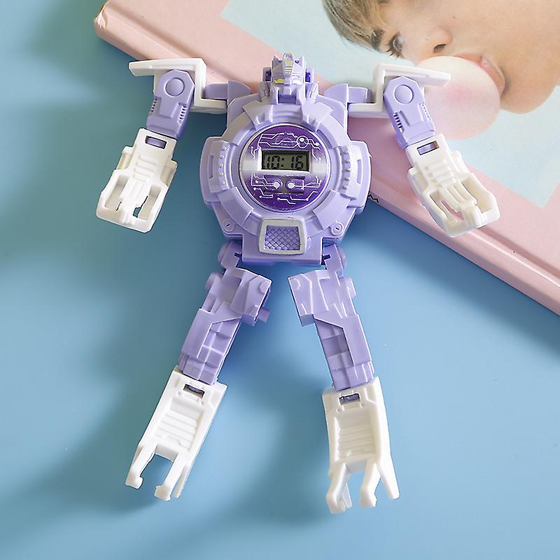 Kids Transformer Watch Robot Transformers Toys Digital Watch, Boys ...